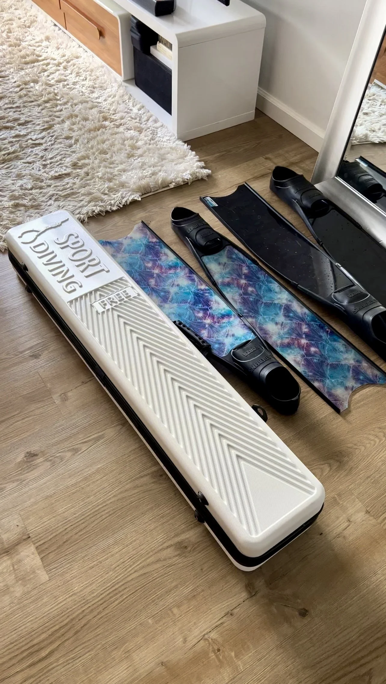 How to safely travel with freediving fins — The Sweet Escape Diaries