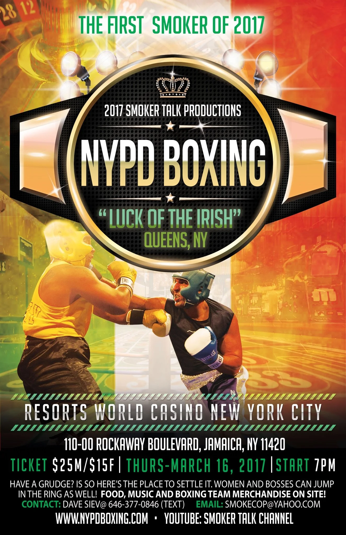 Fundraising Events NYPD BOXING — Cops and Kids Boxing