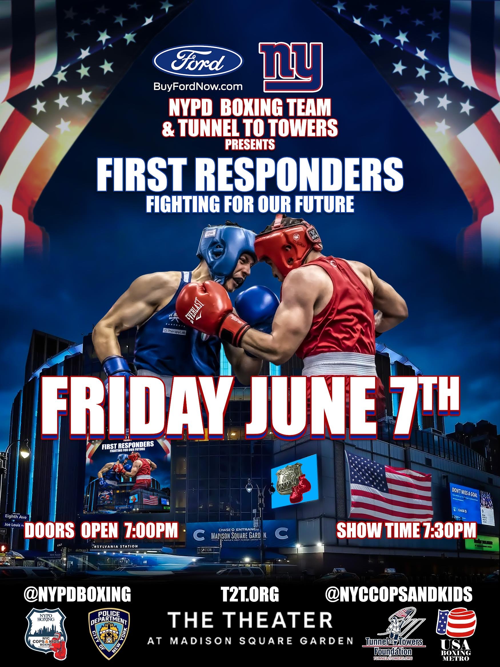 Fundraising Events NYPD BOXING — NYPD BOXING + COPS AND KIDS
