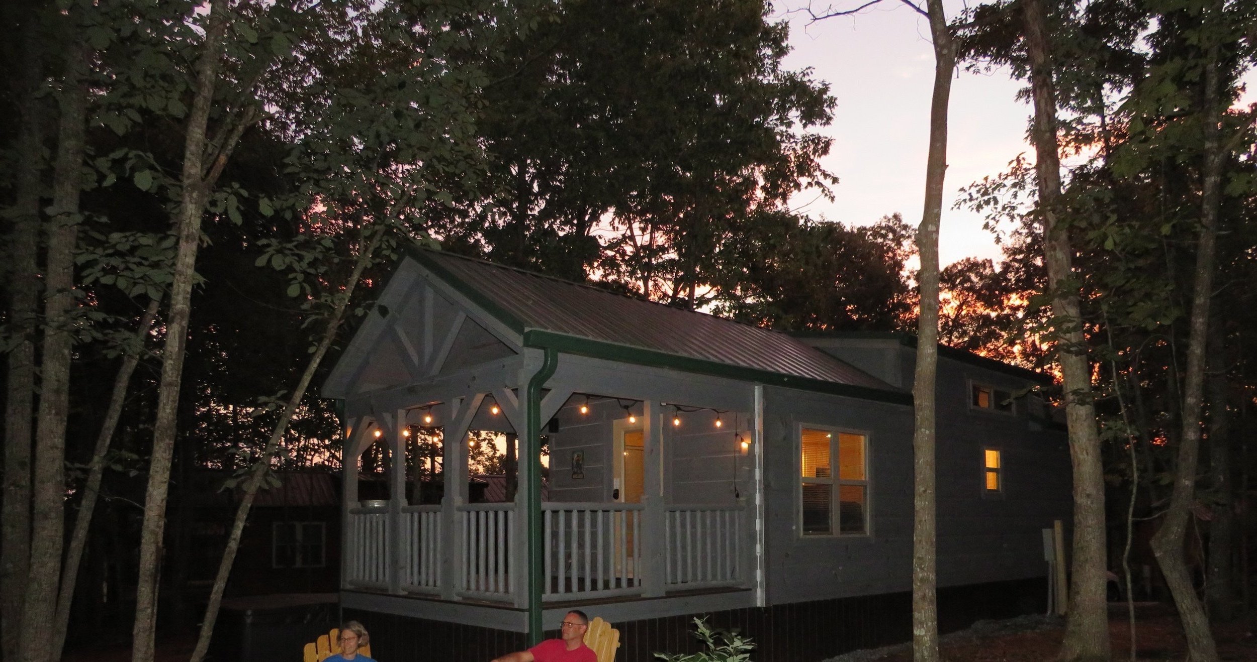 Dormers Exterior — Mountain View Custom Cabins - Park Model Cabins