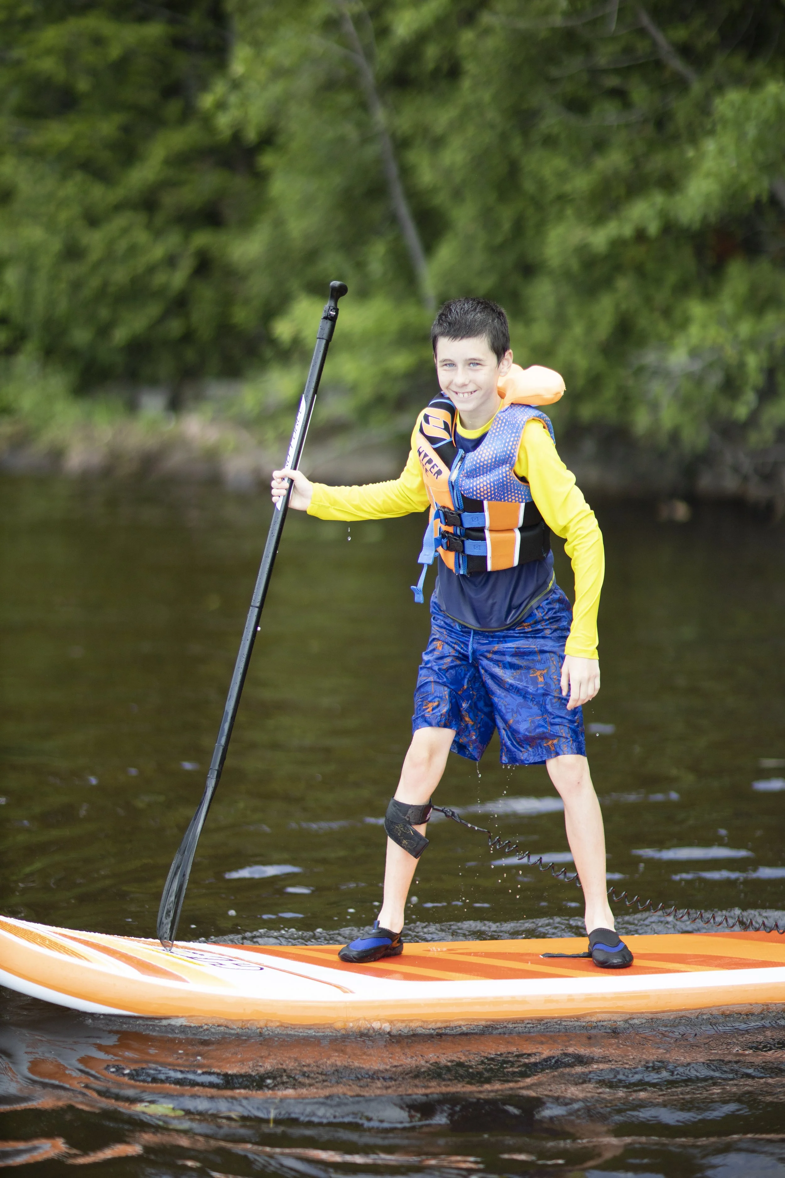 Campers Thriving — Camp Winston Foundation