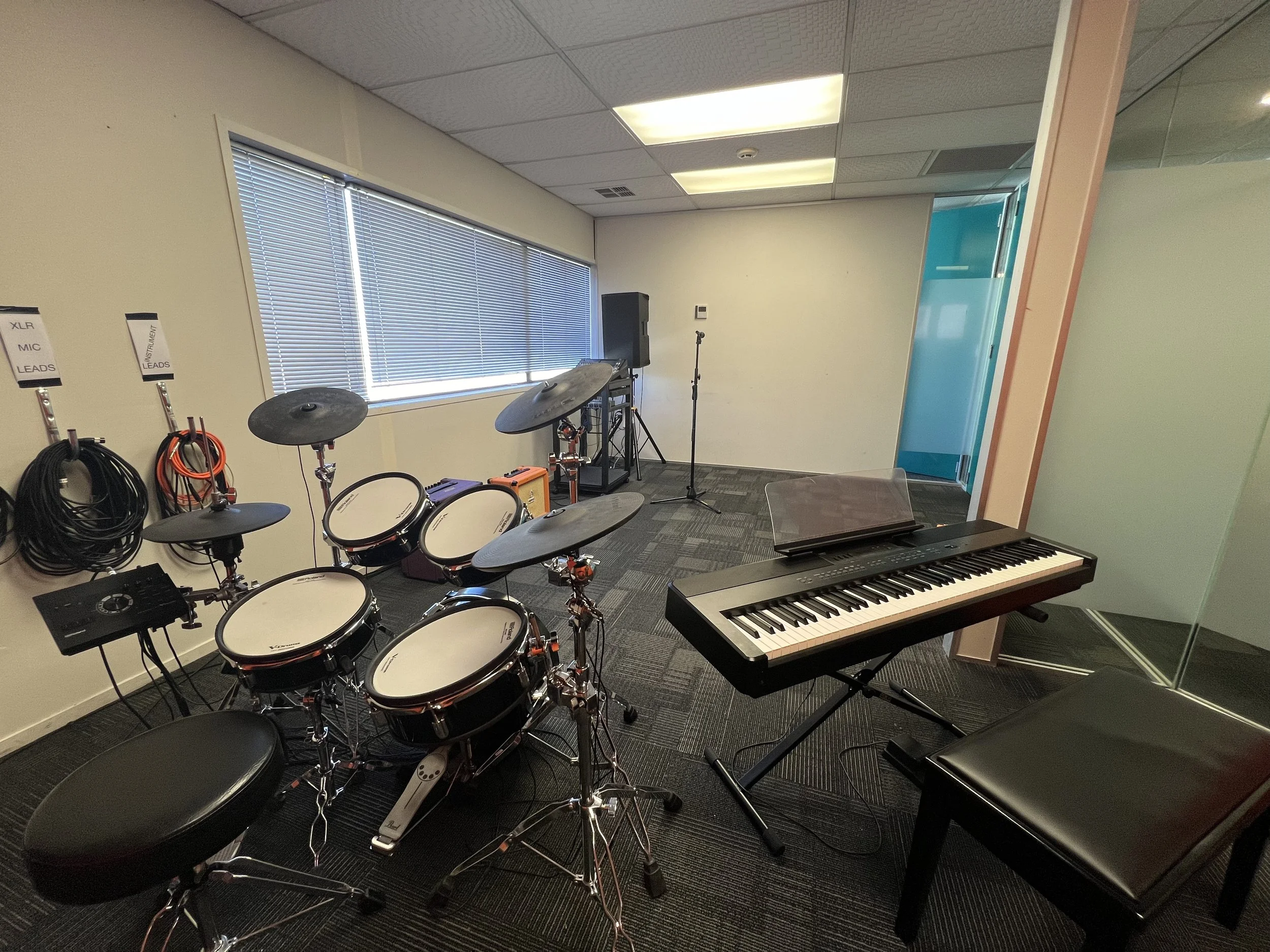 Music Rehearsal Rooms for Bands - Auckland Central
