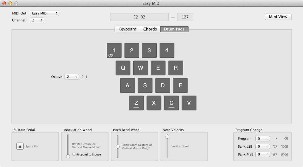 Easy MIDI — Mac MIDI Controller — Nikolozi — Artist & Engineer