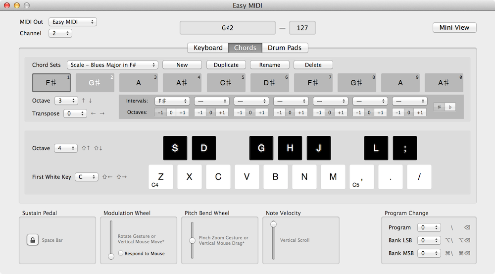 Easy MIDI — Mac MIDI Controller — Nikolozi — Artist & Engineer