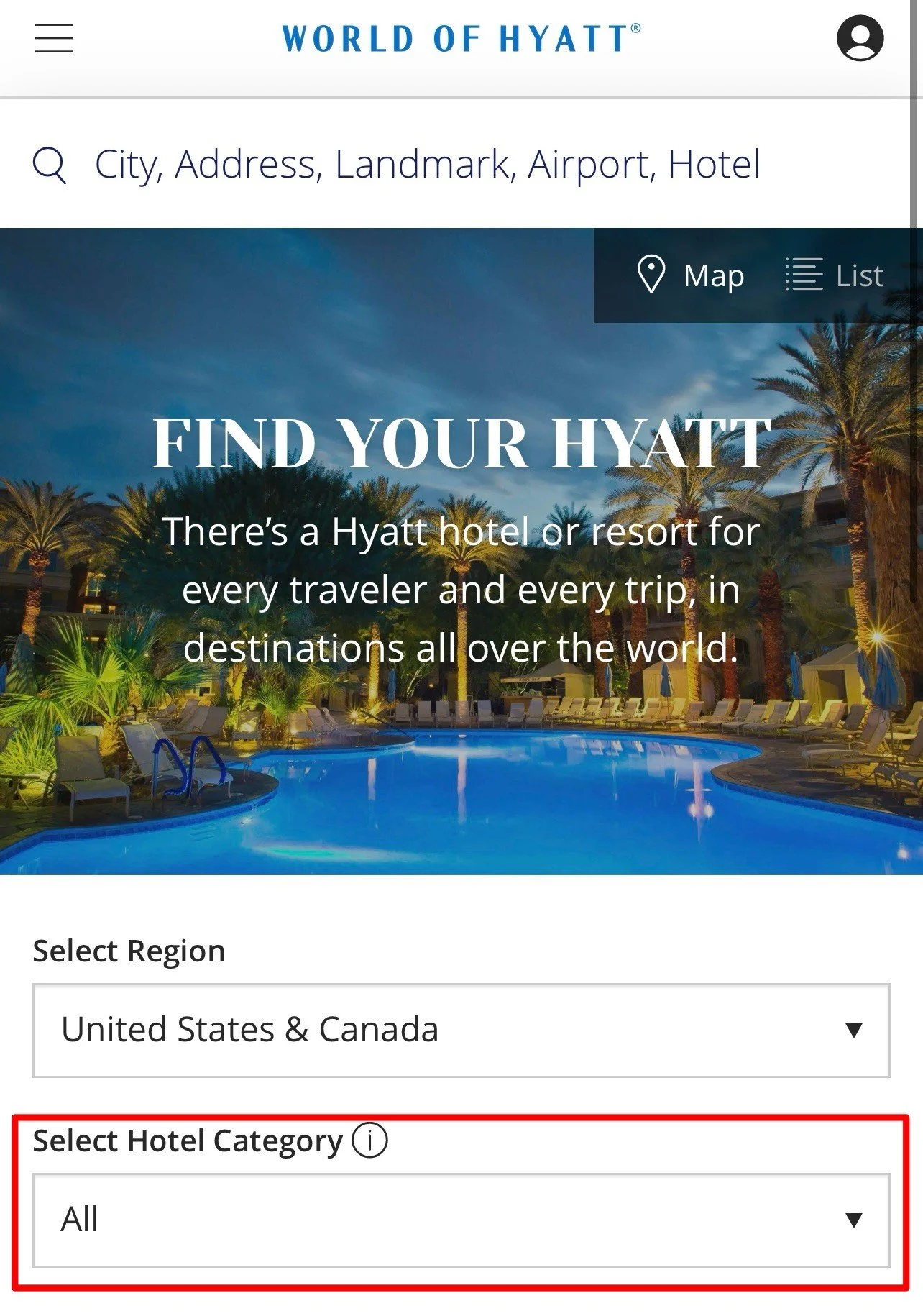 WHERE TO USE THE CATEGORY 1-4 HYATT FREE NIGHT CERTIFICATE — Points for ...