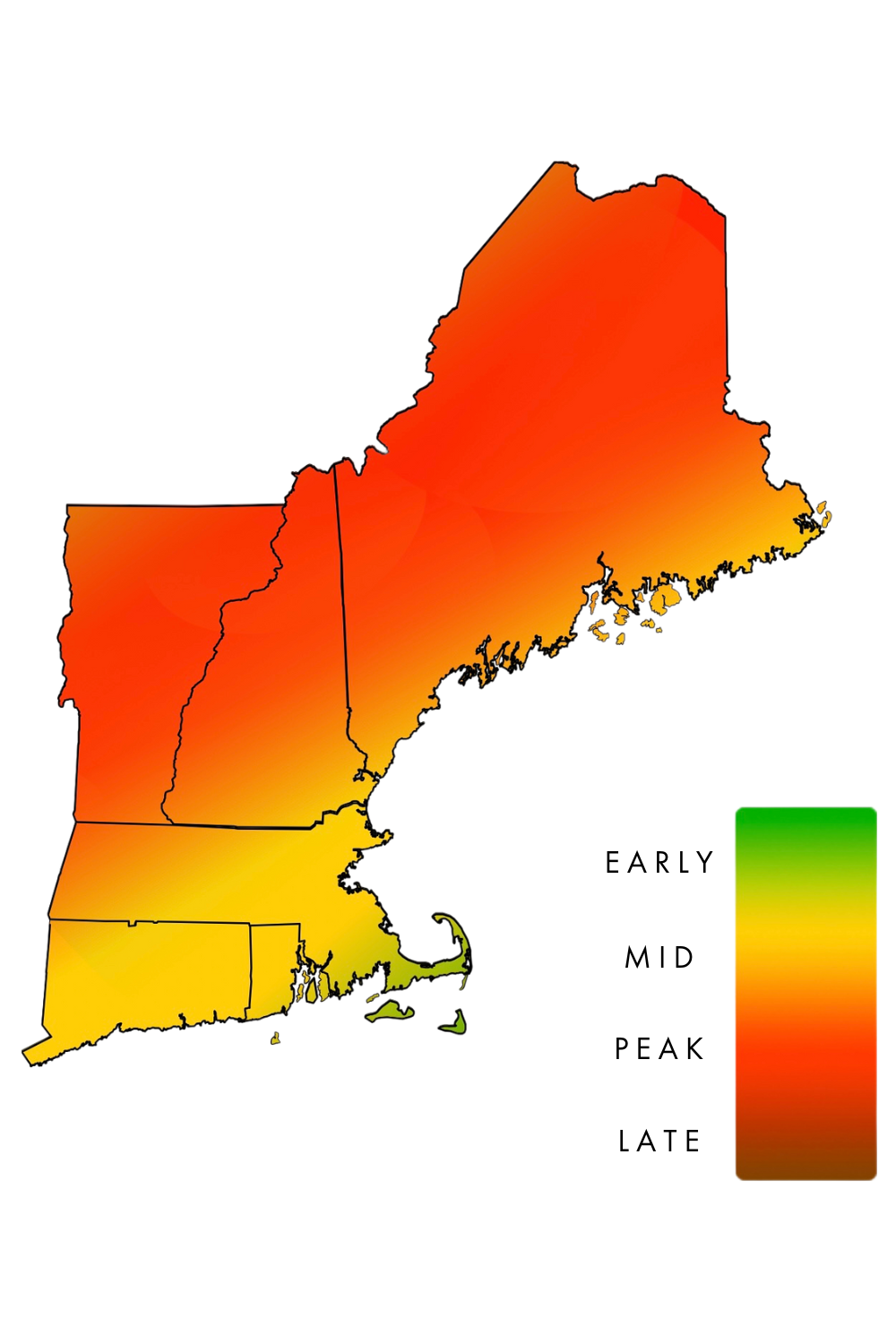 Perfect Fall Road Trip Itinerary Through New England: 6 States of Peak ...