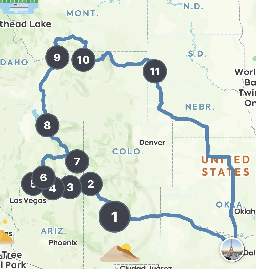 TWO WEEK NATIONAL PARK ROAD TRIP ITINERARY AND TOP TIPS — Points for ...
