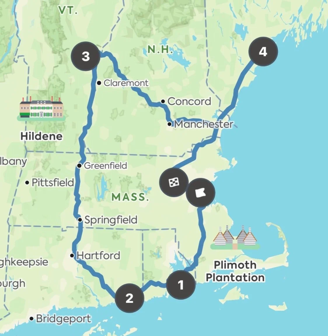 Perfect Fall Road Trip Itinerary Through New England: 6 States of Peak ...