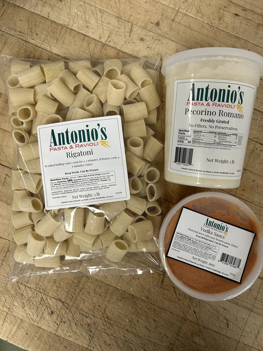 Our Pasta & Ravioli — Antonio's Pasta & Ravioli