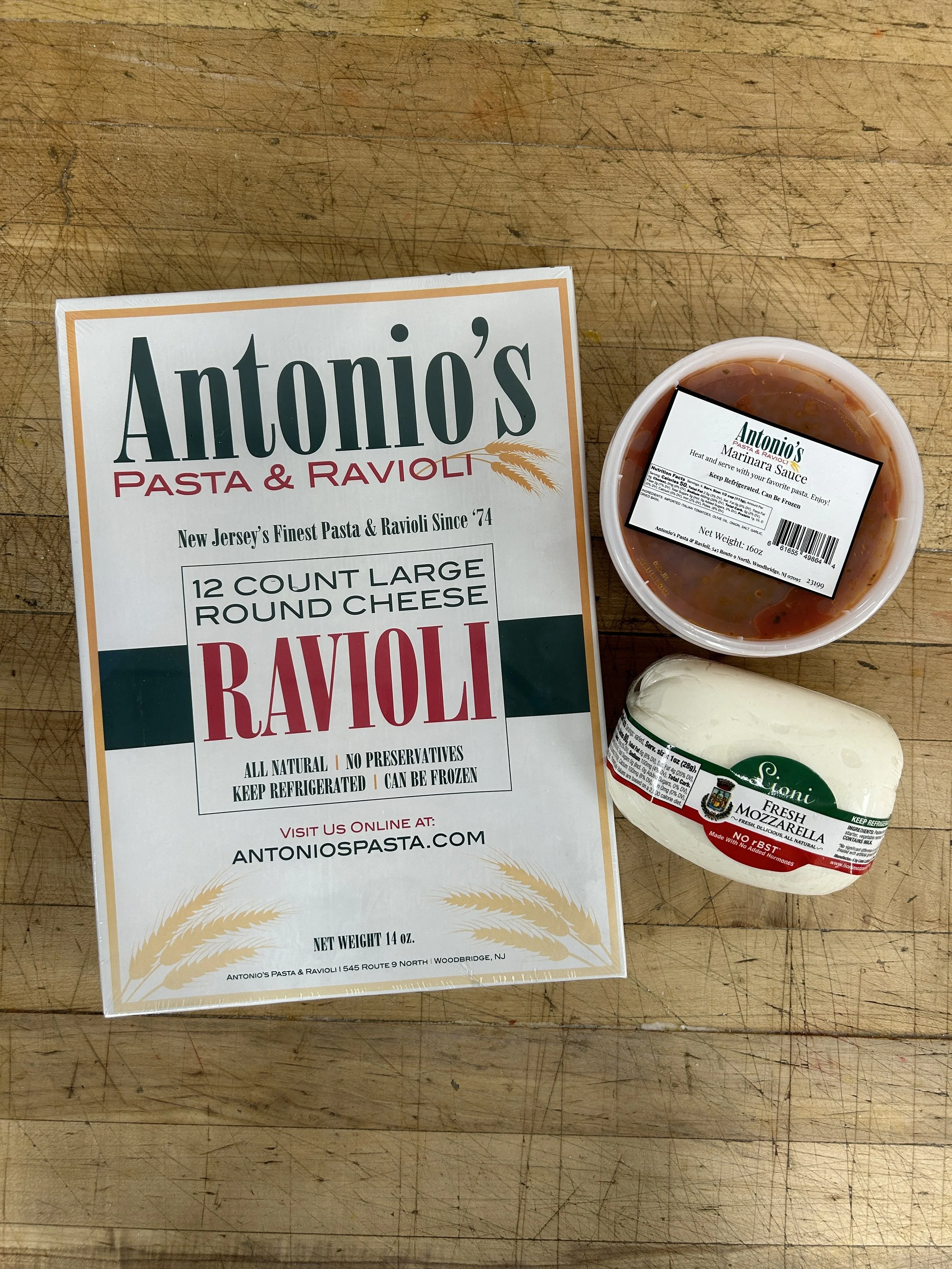 Our Pasta & Ravioli — Antonio's Pasta & Ravioli