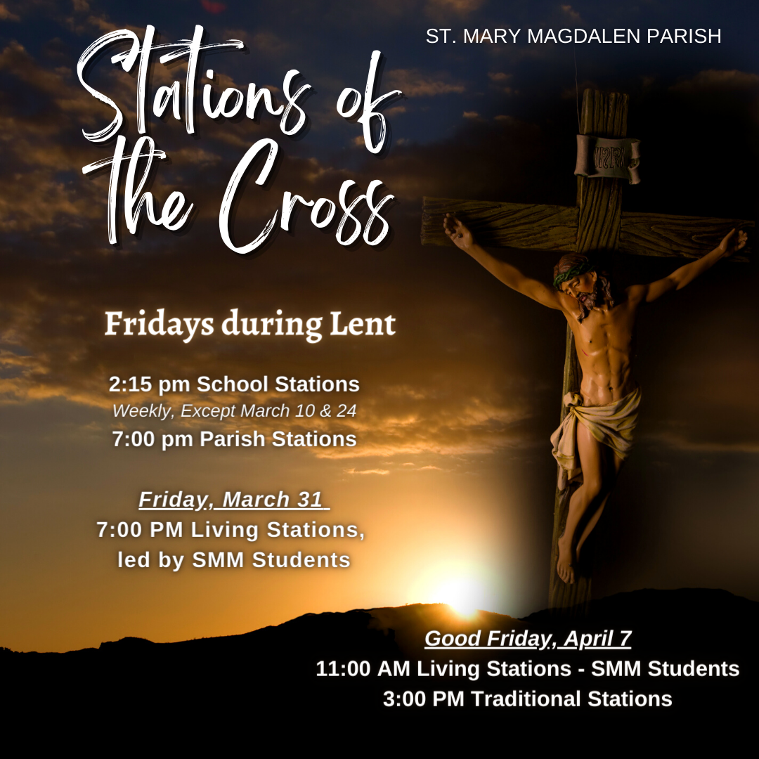 Stations of the Cross — St. Mary Magdalen Parish & St. John Mission