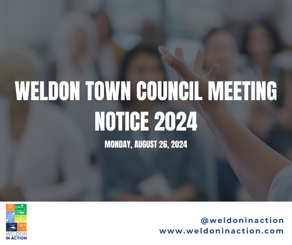 Upcoming Events — Weldon In Action