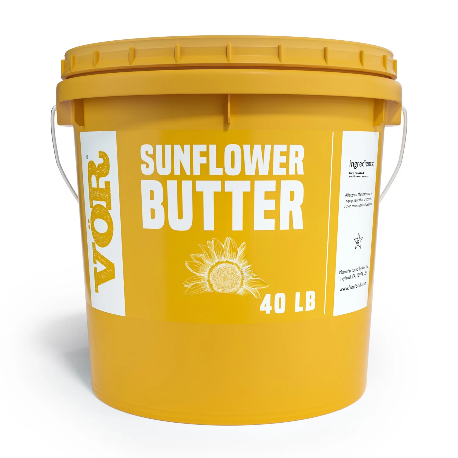 Vör Bulk Almond Butter – 100% Pure, Smooth & Creamy – Available in 8lb ...