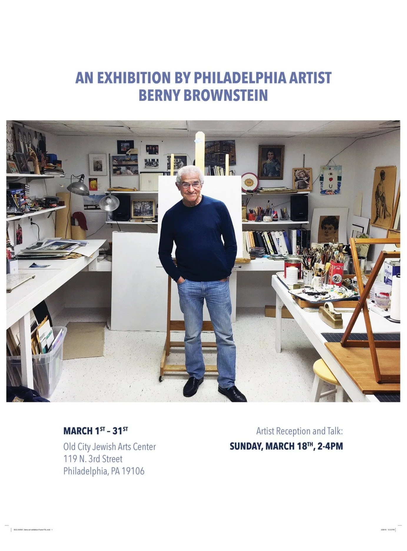 Philadelphia Artist: Berny Brownstein — Old City Jewish Arts Center