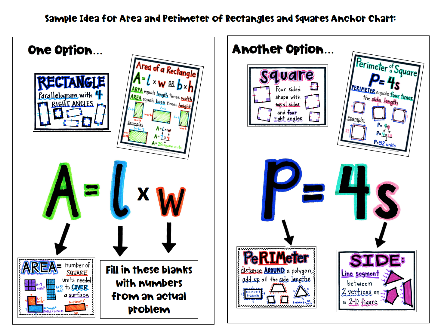 Hierarchy of Polygons Anchor Chart Set — Catnip's Word Walls