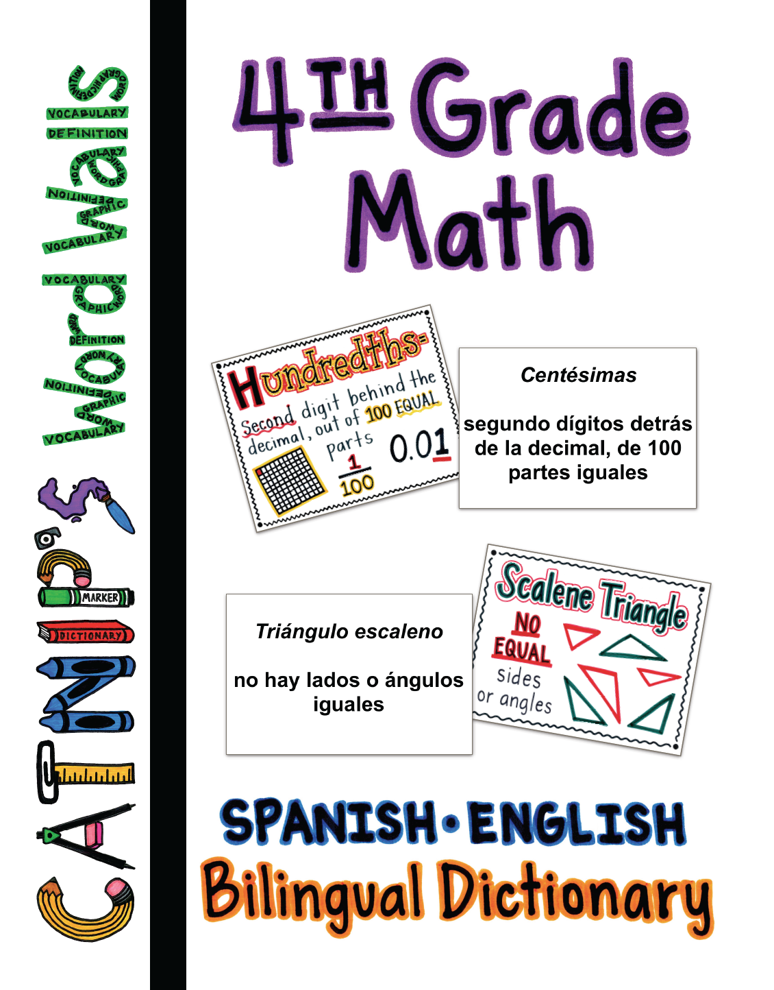 8th Grade Math TEKS Bilingual Dictionary — Catnip's Word Walls