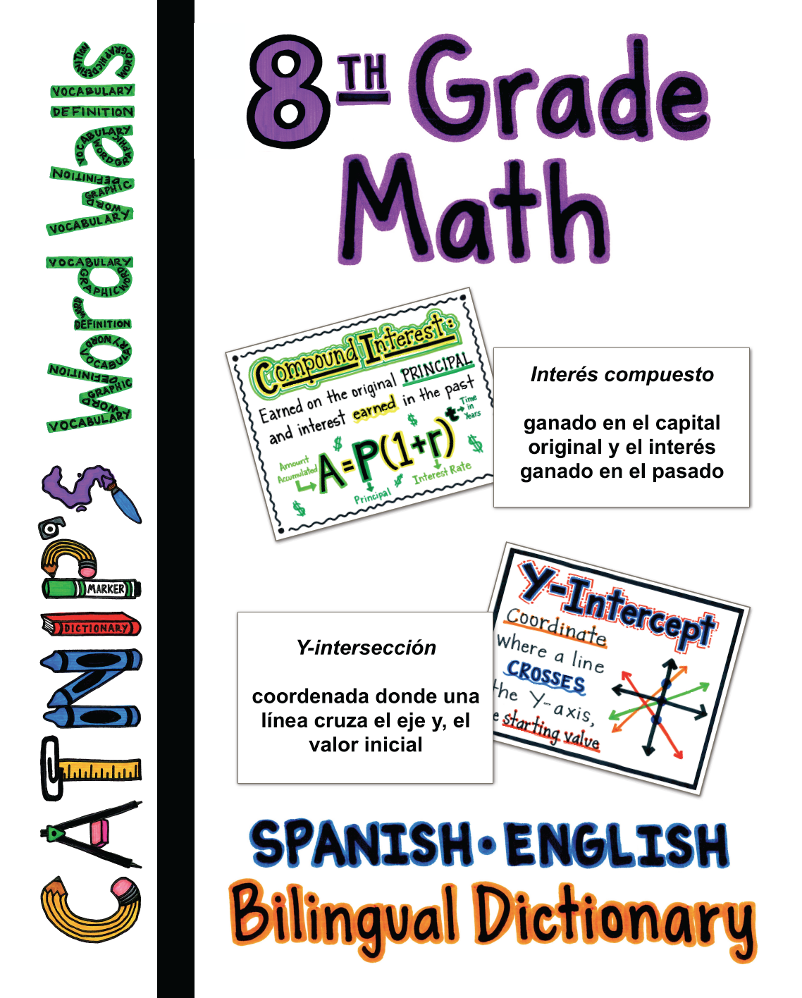 Algebra 1 TEKS Bilingual Dictionary — Catnip's Word Walls