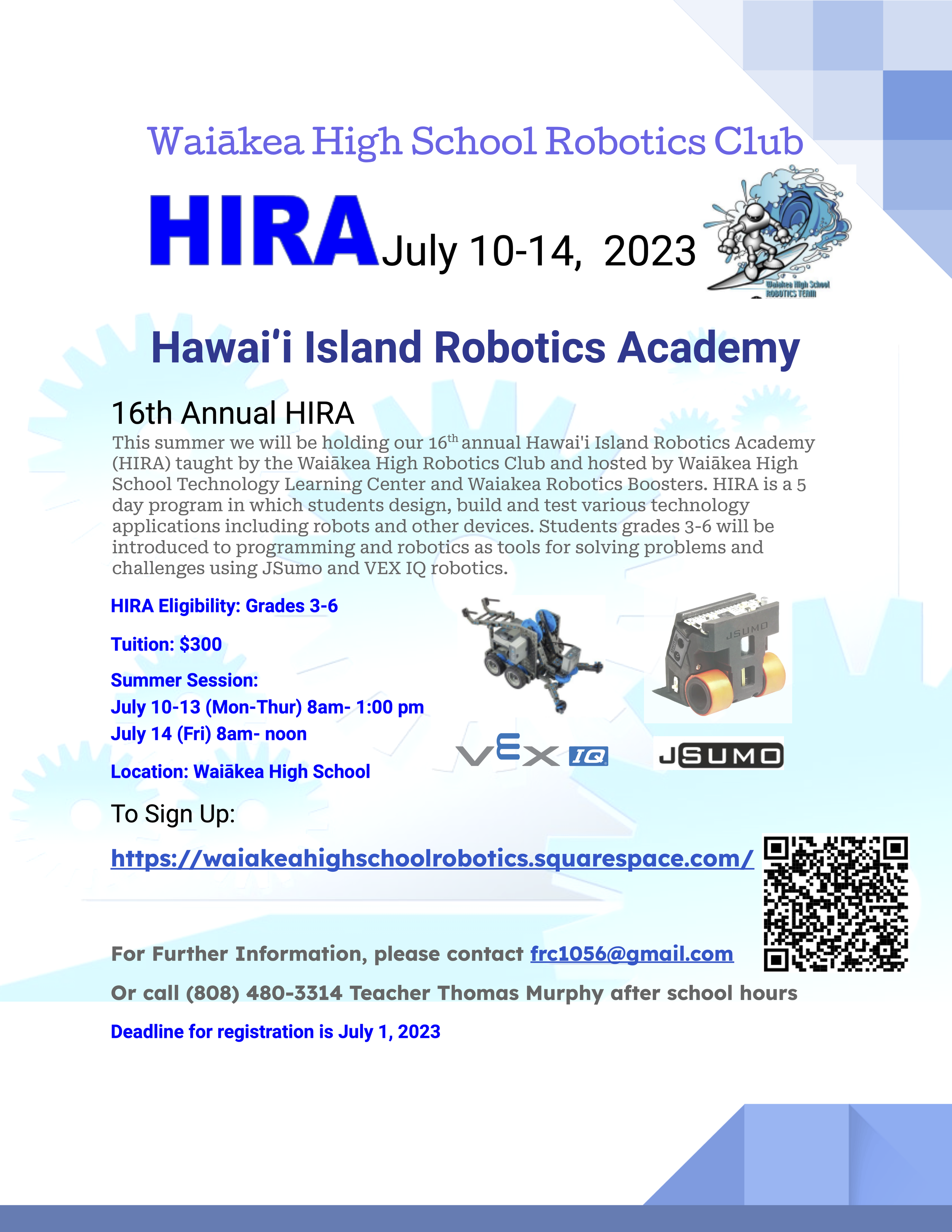 NexTech Partner Event: Hawaii Island Robotics Academy — NexTech Hawaiʻi