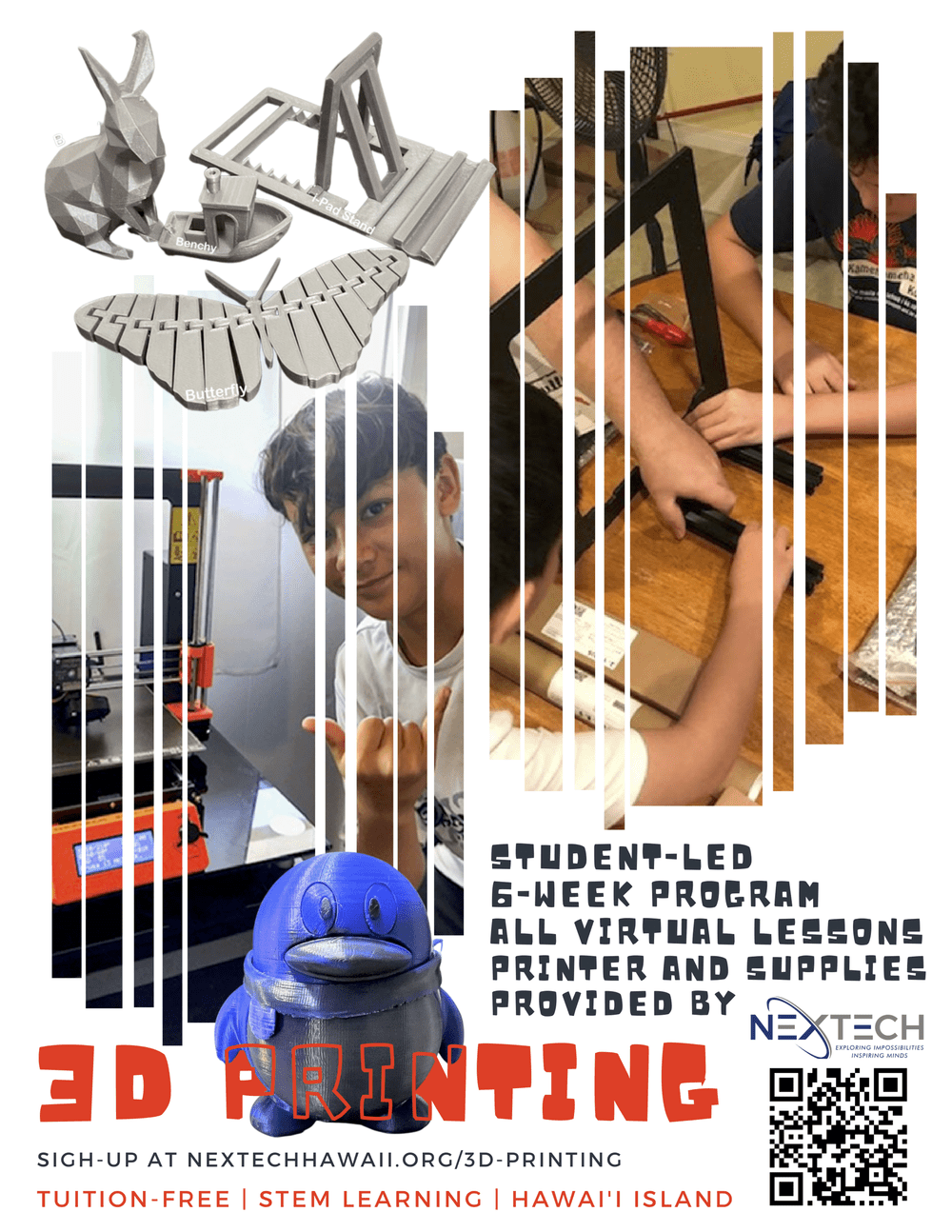 3D Printing Program — NexTech Hawaiʻi