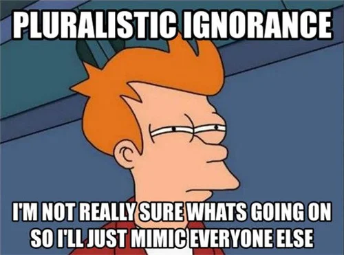 The courage to be yourself (and how pluralistic ignorance impacts ...