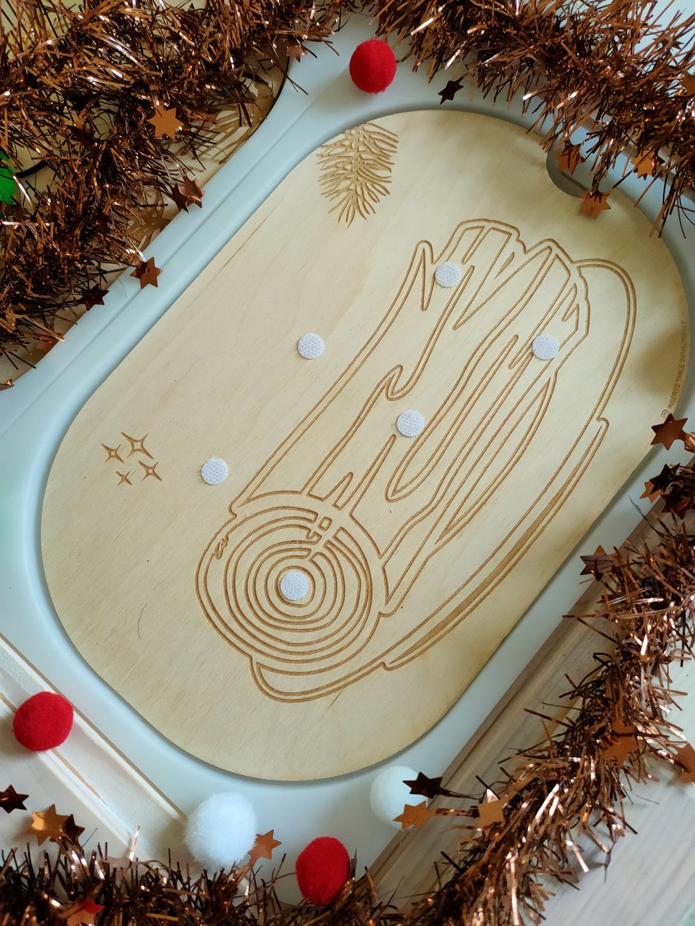 Petit insert trofast Sapin multi activité — INSERTS TABLE SENSORIELLE