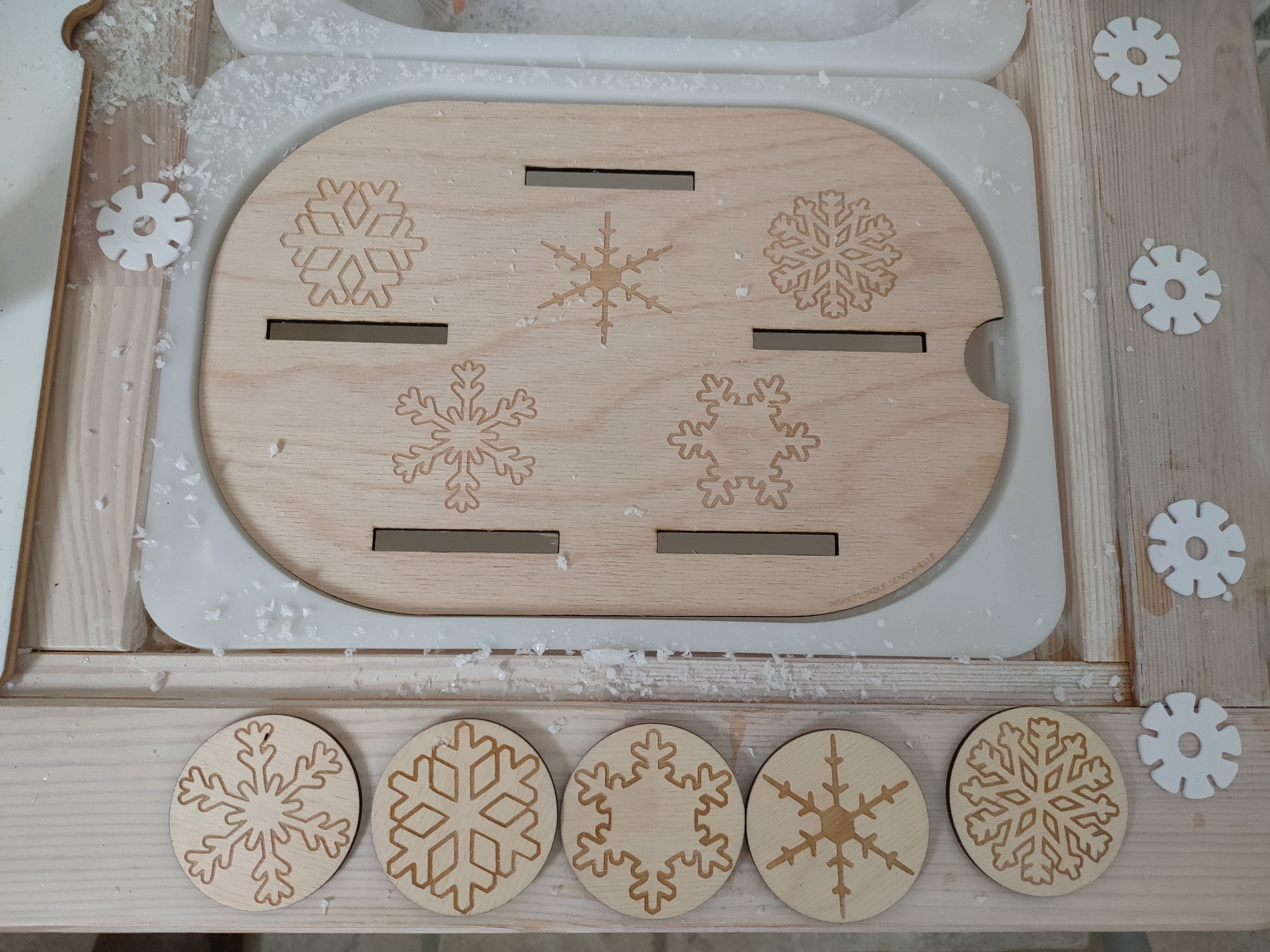 Petit insert trofast La chandeleur — INSERTS TABLE SENSORIELLE