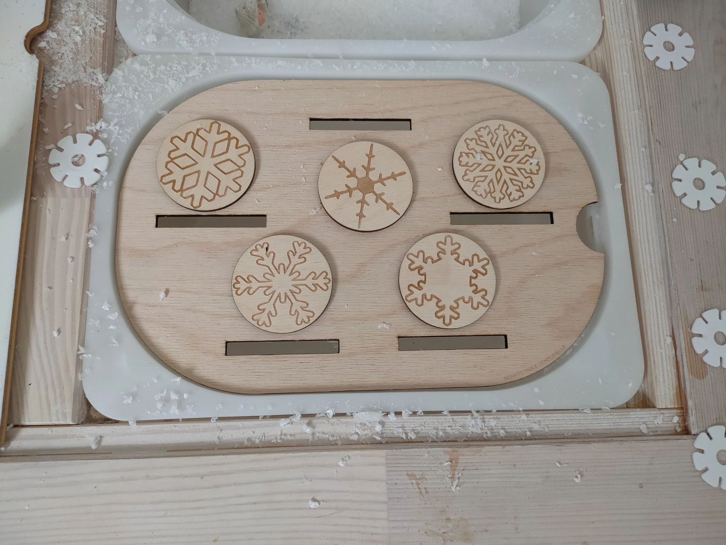 Petit insert trofast La chandeleur — INSERTS TABLE SENSORIELLE
