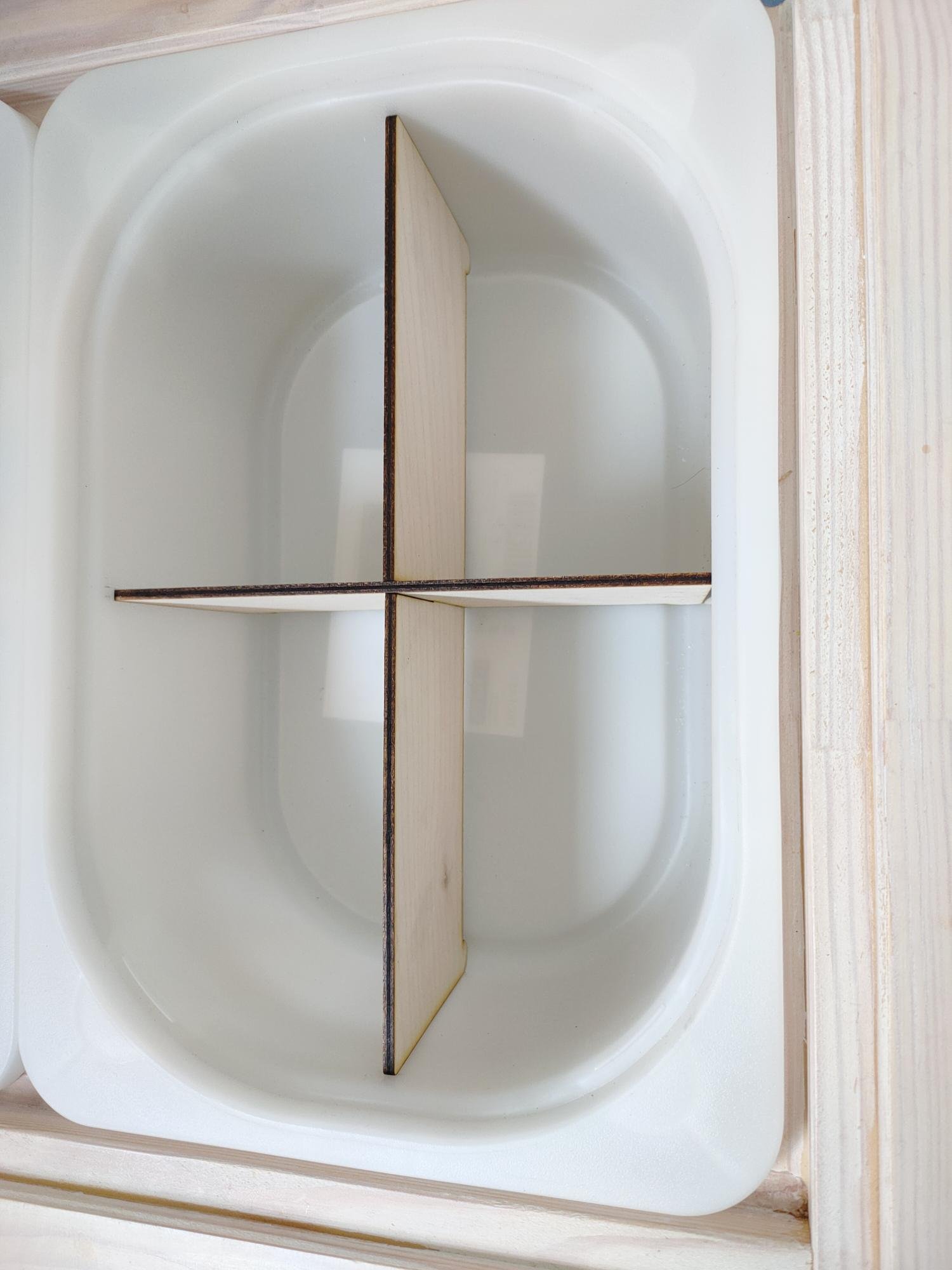 Couvercle insert trofast flisat ikea I INSERTS TABLE SENSORIELLE