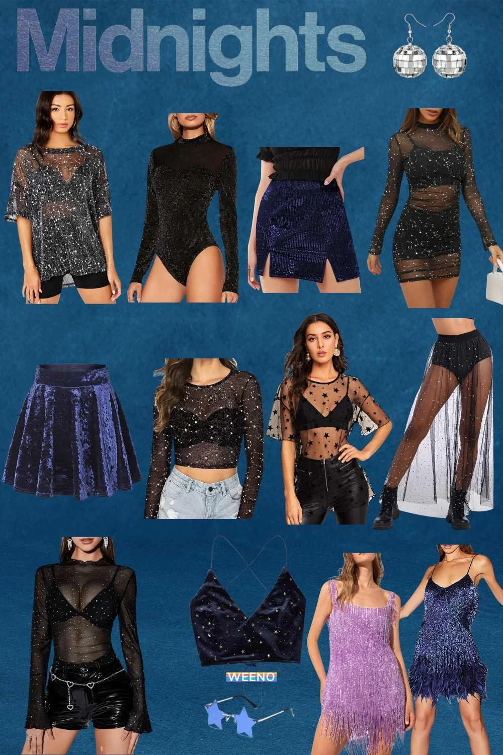 Taylor Swift Midnights Era Outfits — Weeno Social | Party Planning Made ...