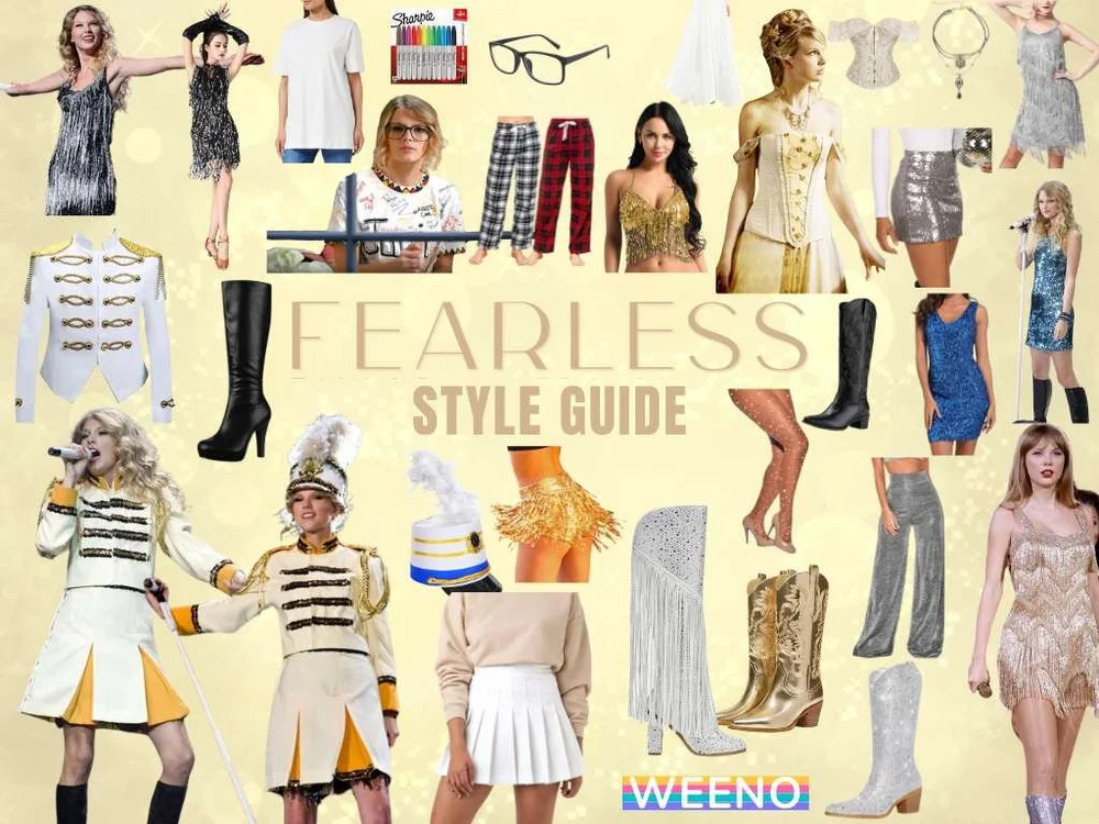 Taylor Swift Fearless Outfits — Weeno Social | Party Planning Made Easy
