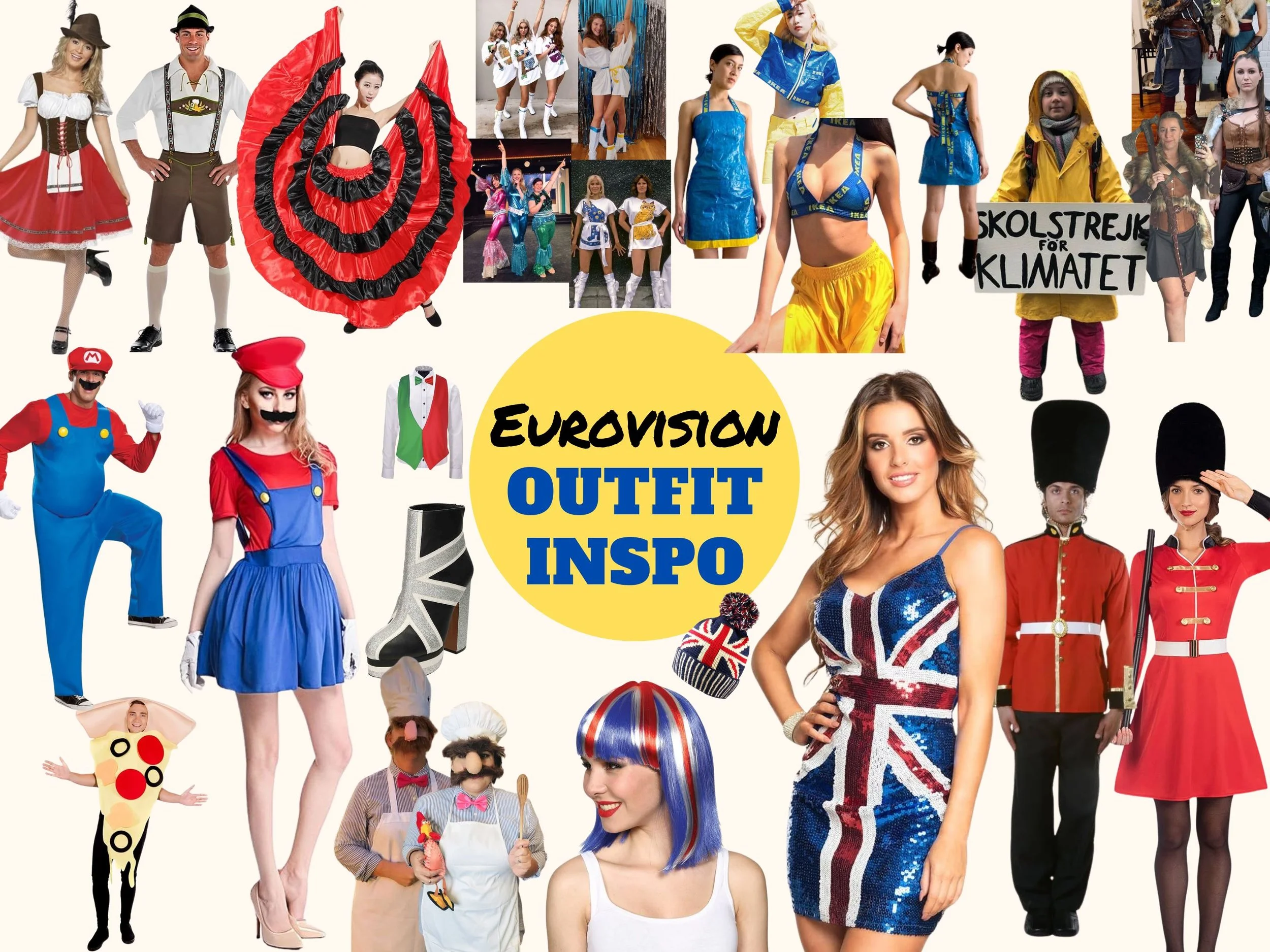 Eurovision Outfit Ideas — Weeno Social | Party Planning Made Easy