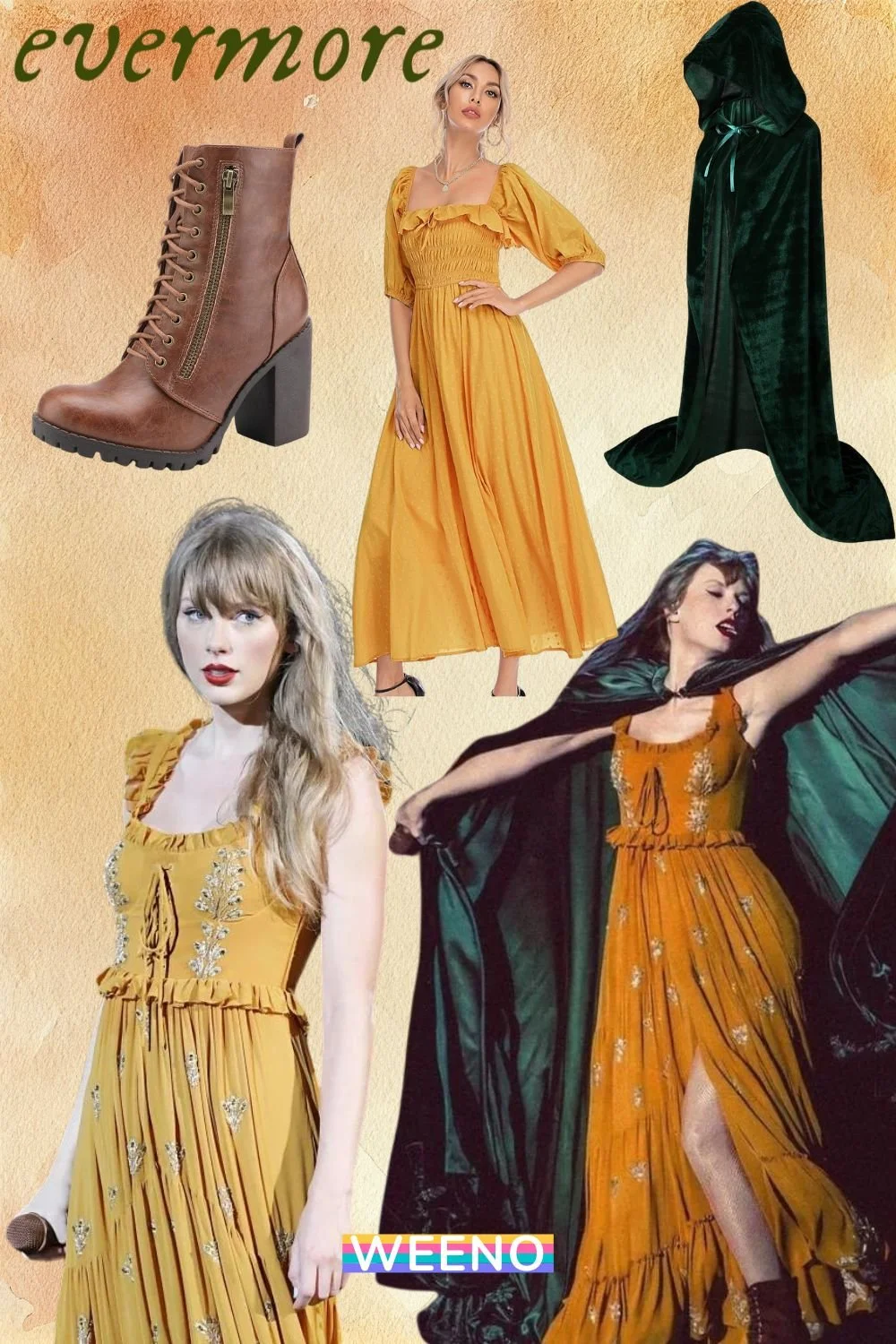 Taylor Swift Evermore Era Outfits — Weeno Social | Party Planning Made Easy