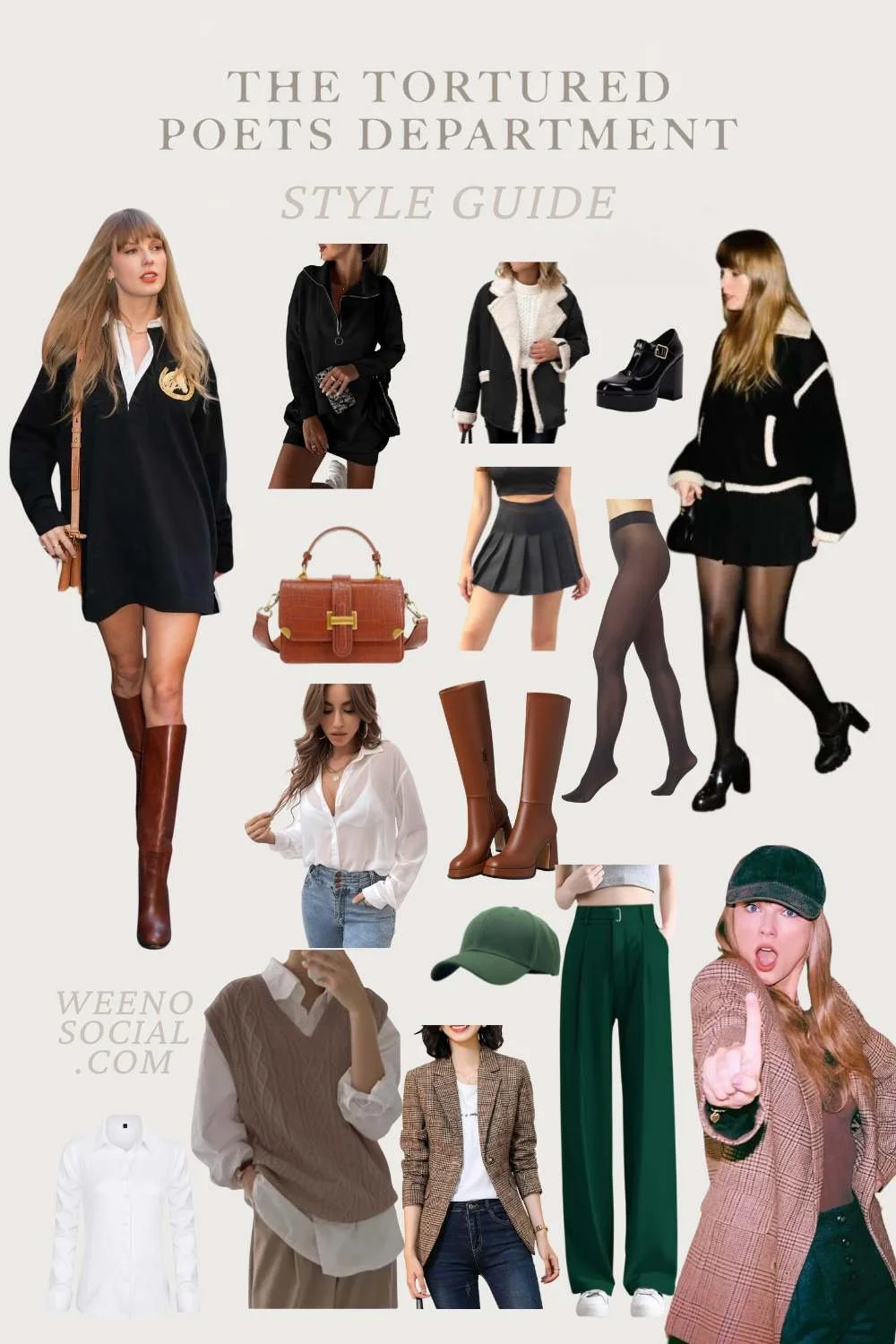 Taylor Swift The Tortured Poets Department Era Outfits — Weeno Social ...