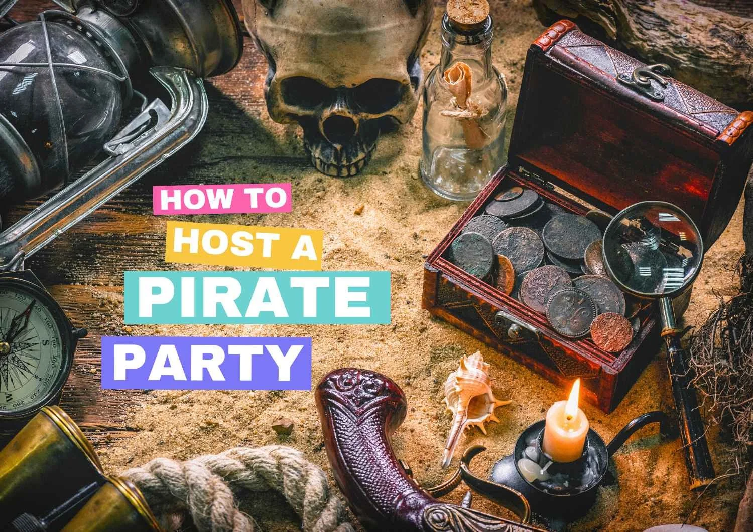 How to Host a Pirate Party Themed Birthday — Weeno Social | Party ...