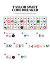 Taylor Swift Cryptogram Code Breakers — Weeno Social | Party Planning ...