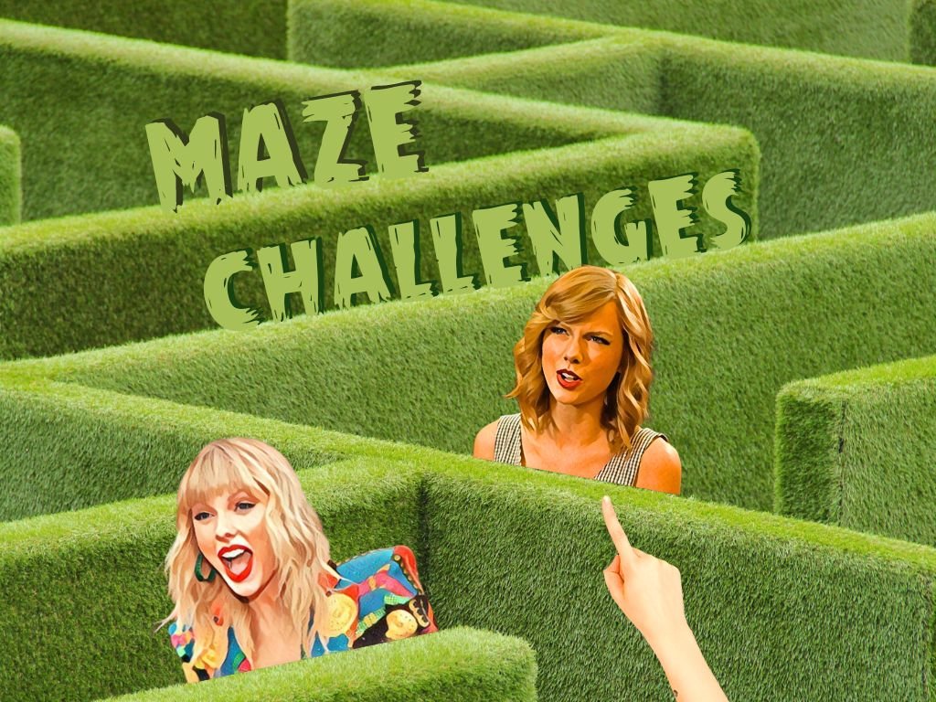 Taylor Swift Maze Challenge Games — Weeno Social | Party Planning Made Easy