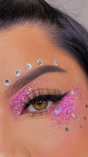 Festival Hair And Makeup Ideas — Weeno Social | Party Planning Made Easy