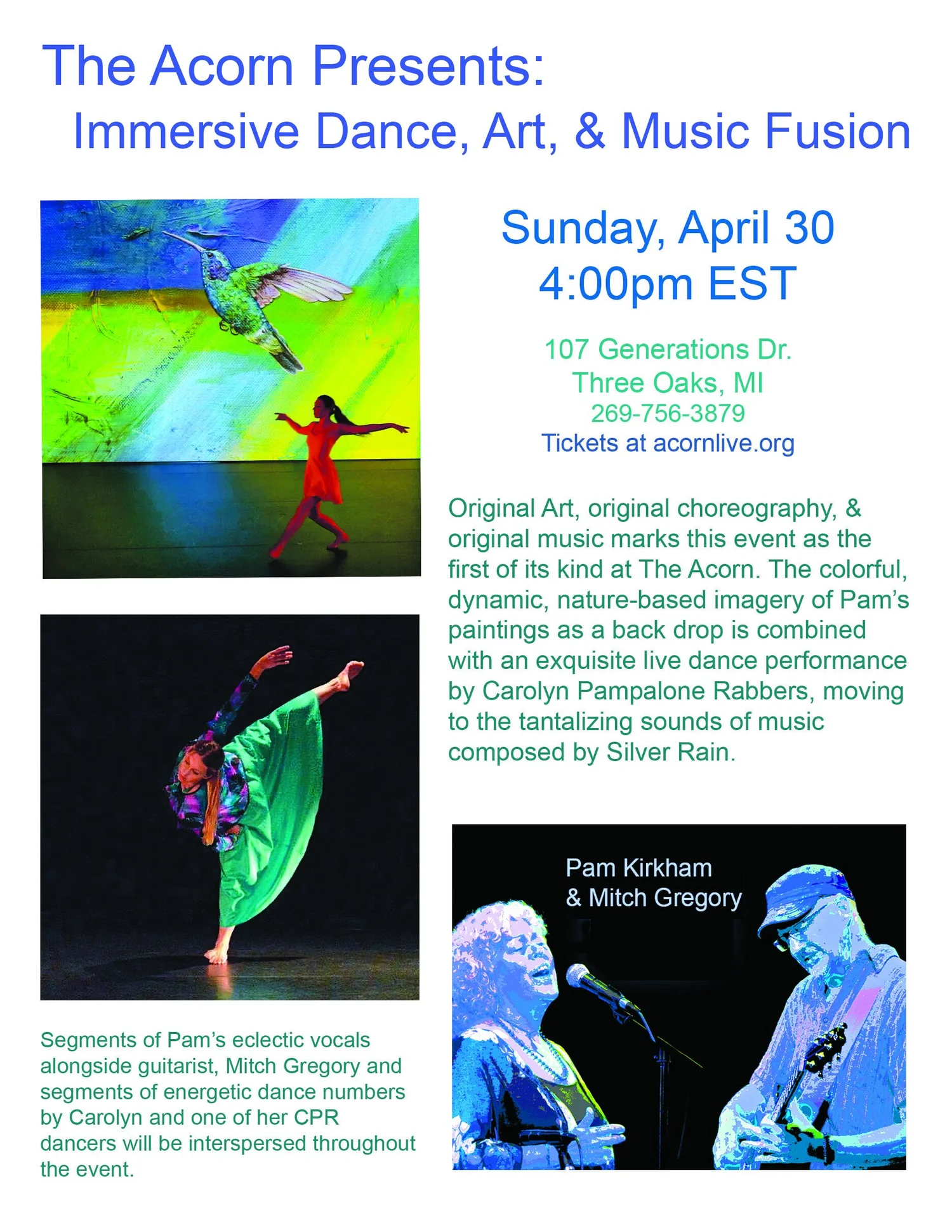 Upcoming Performances — CPR Dance: Inhale Movement