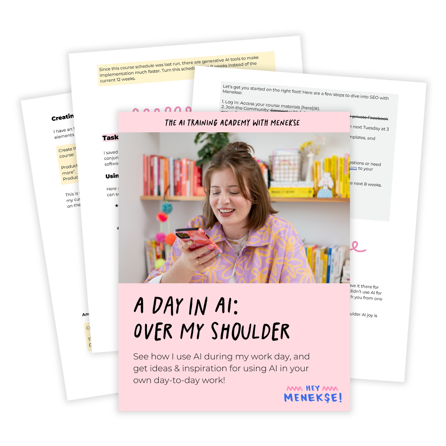 A Day in AI: Over My Shoulder — Hey Menekse