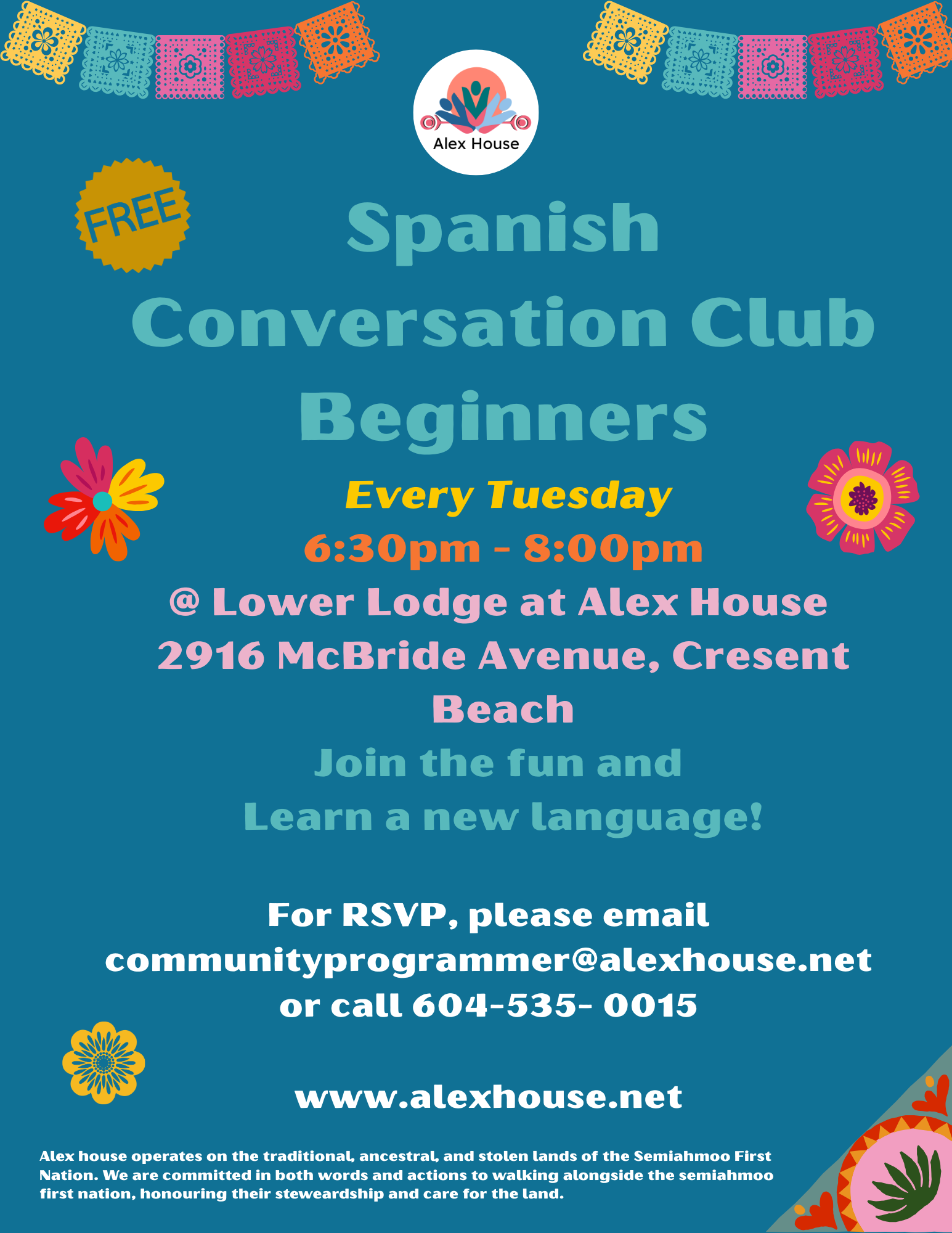 Spanish Conversation — Alex House