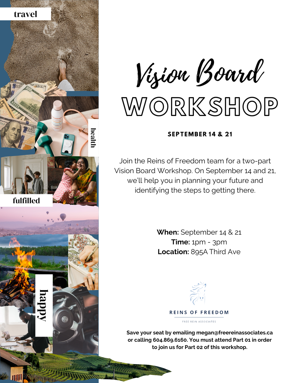 Vision Board Workshop Part 02 — Free Rein Associates