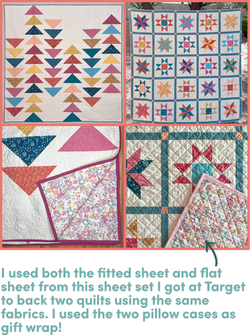 Ideas for Quilt Backings — Sweet Pixel Quilts