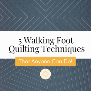 5 Walking Foot Quilting Techniques That Anyone Can Do! — Sweet Pixel Quilts