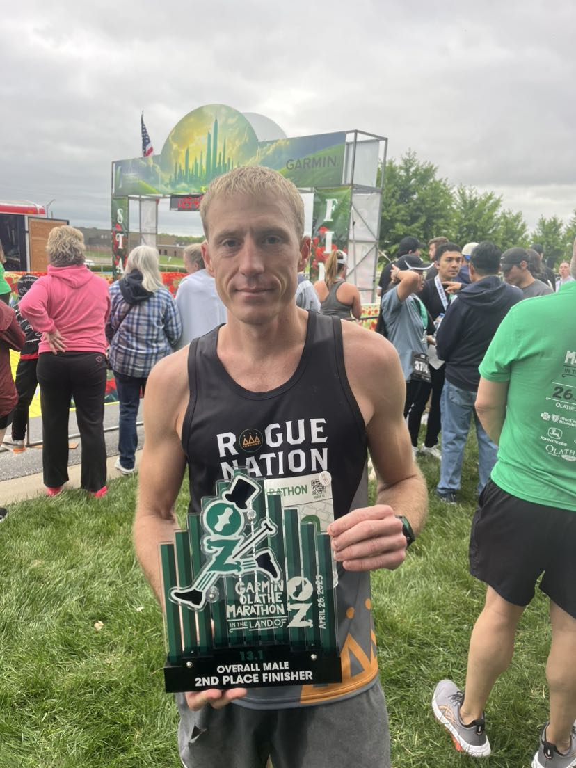 Matthew Brunken Finishes Second Overall at the 2025 Garmin Half ...