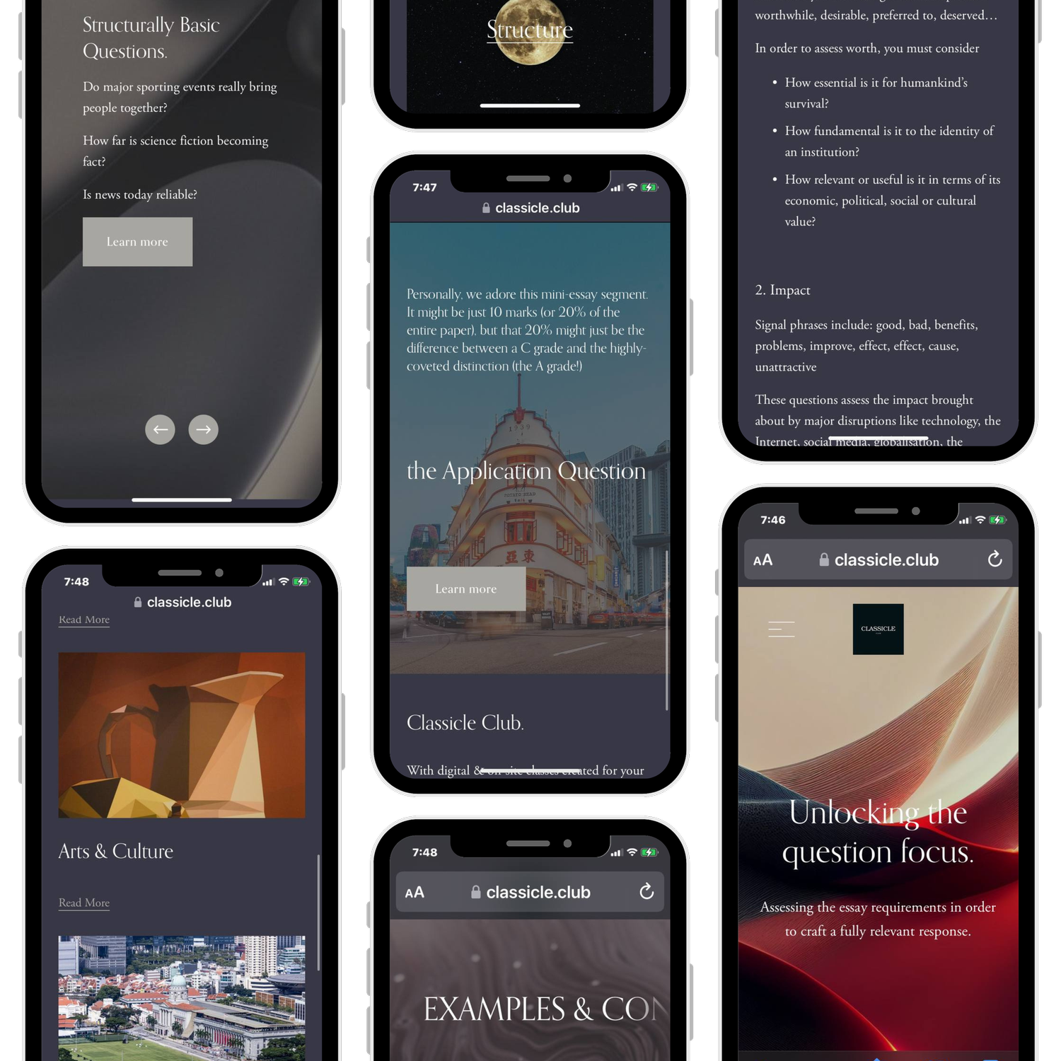 General Paper Core Classes — Classicle Club.