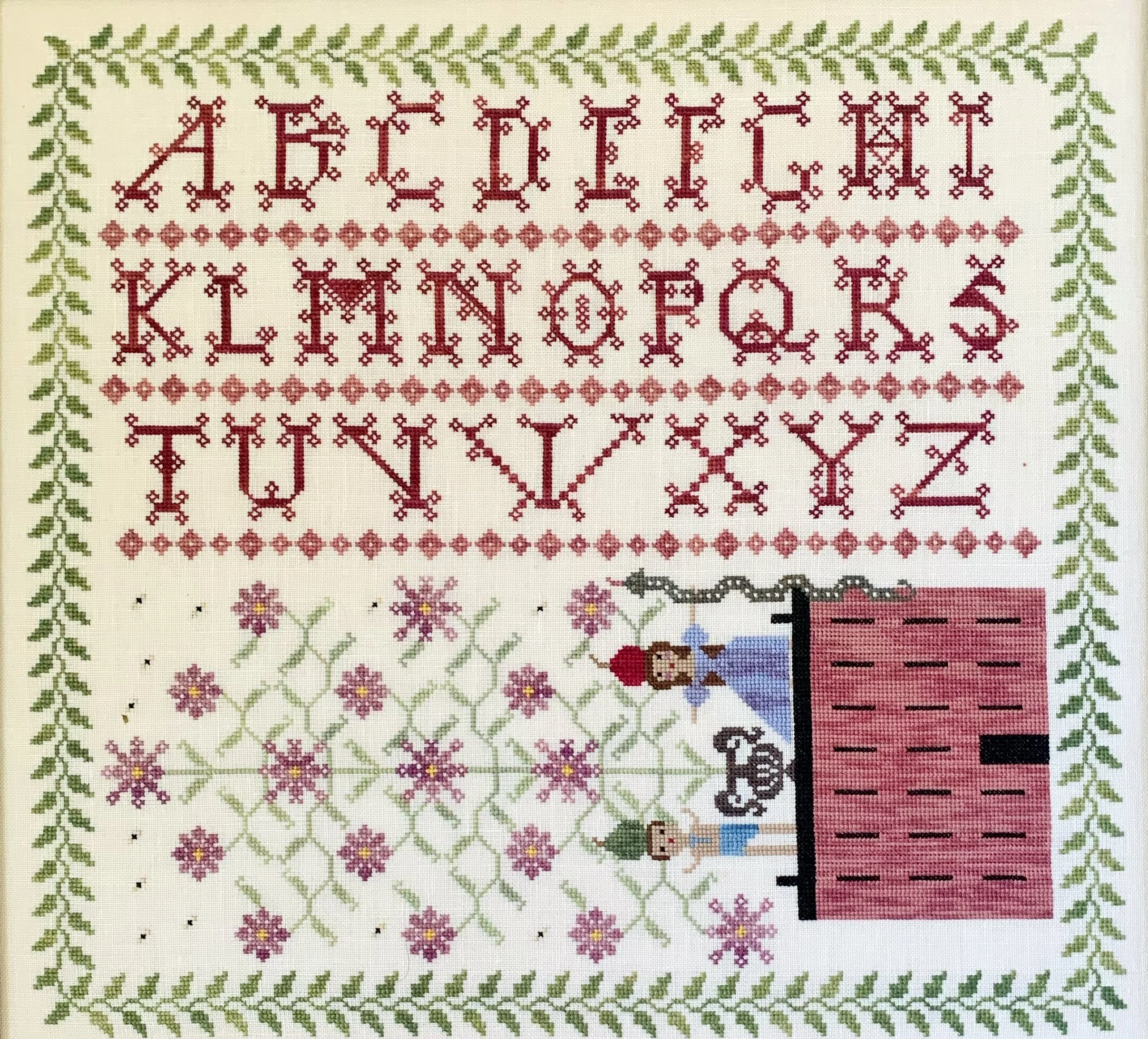 Coverlet Needlebook PDF Cross Stitch Chart — Lucy Beam