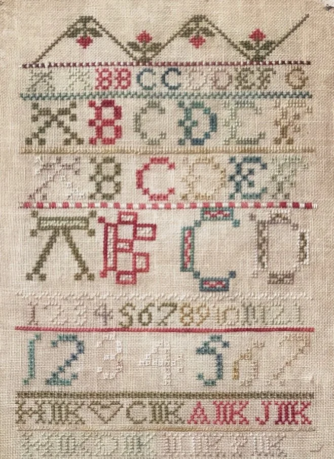 Pink Sampler PDF Chart — Lucy Beam