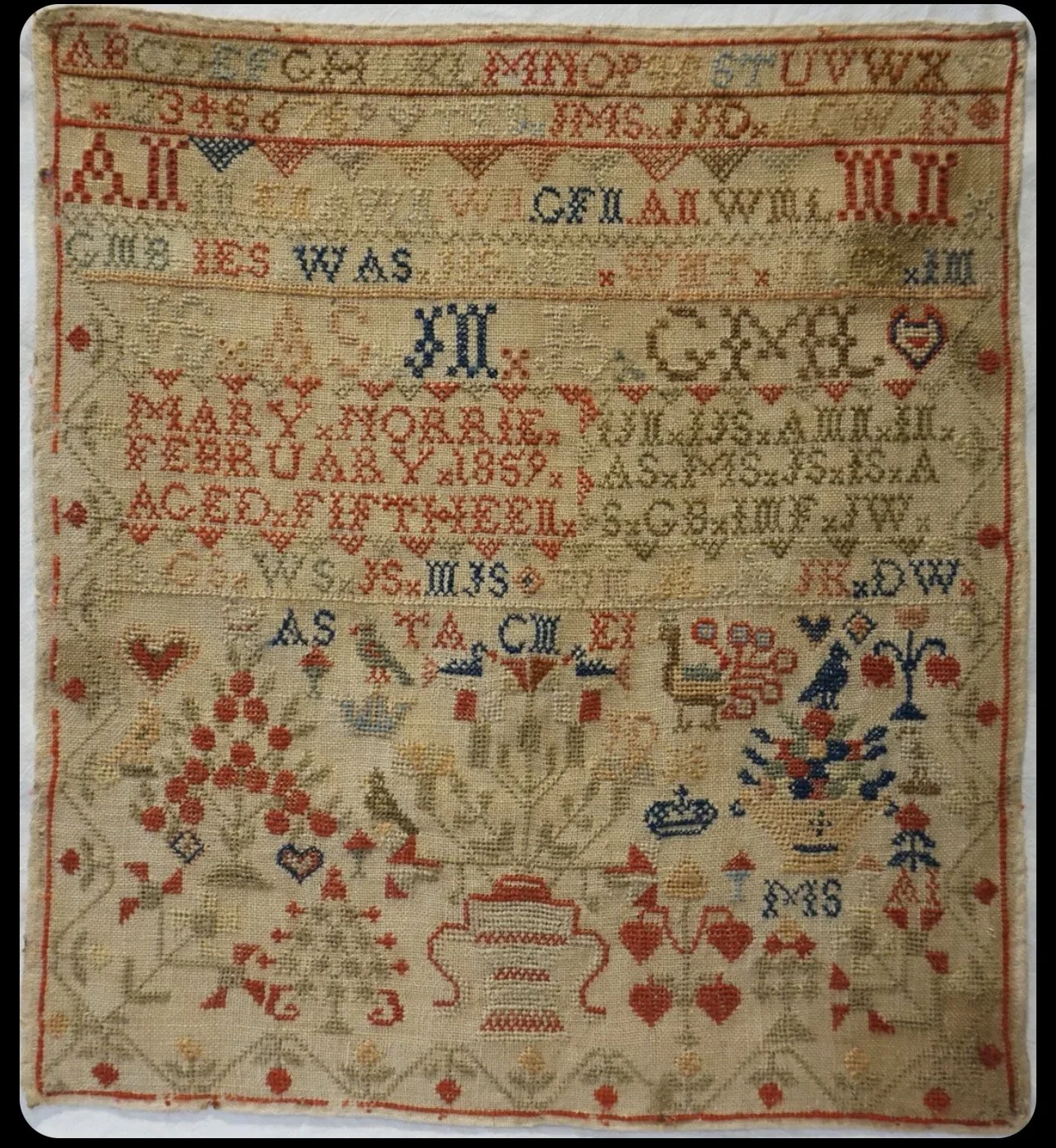Sampler Stitcher PDF Chart — Lucy Beam