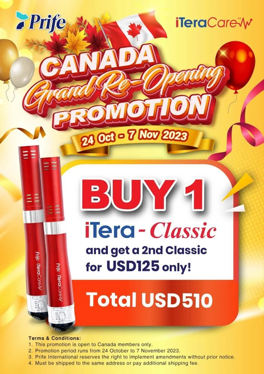 New iTeraCare Classic 2.0 — iTeraCare Device