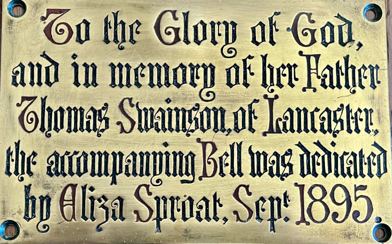 The Story of the Mission Church Bell — Sunderland Point
